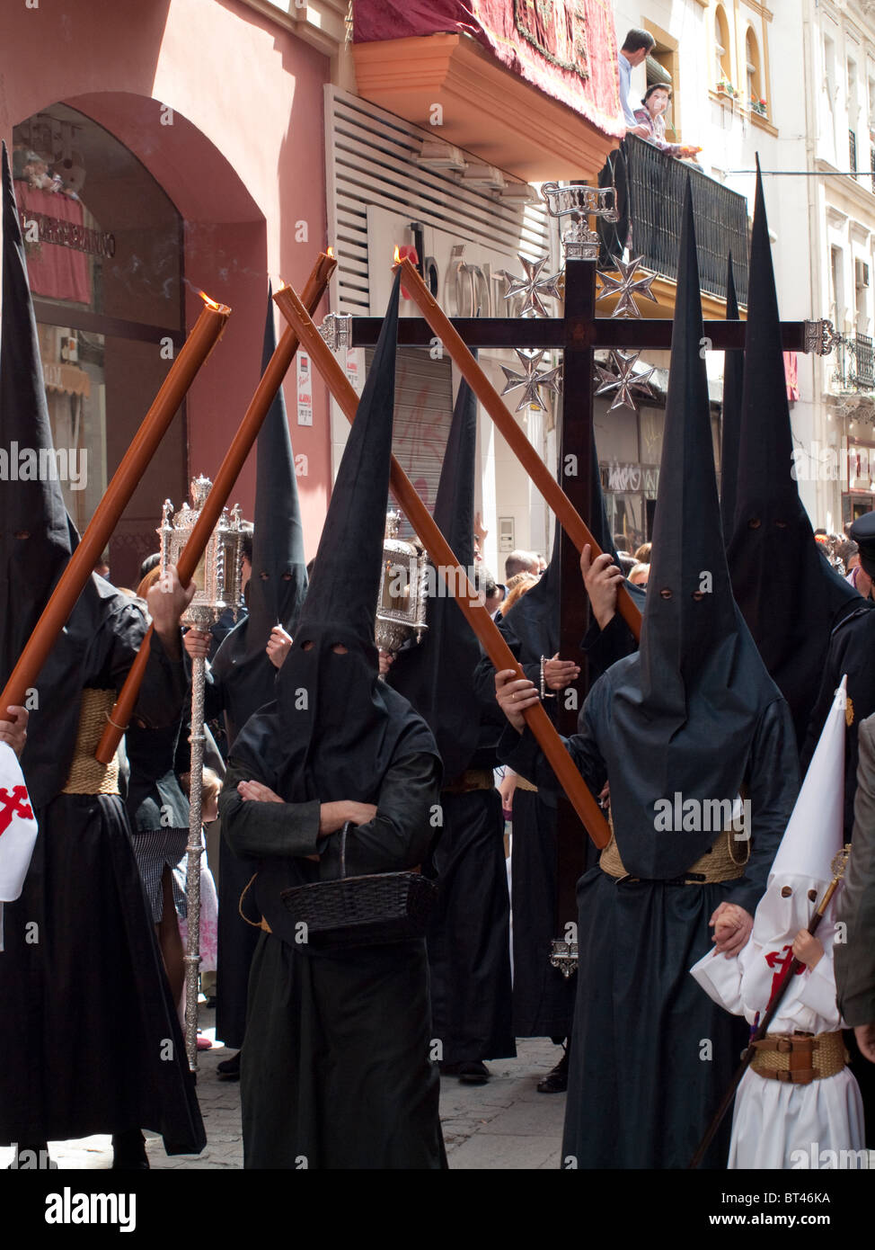 Seville cross procession hi-res stock photography and images - Alamy