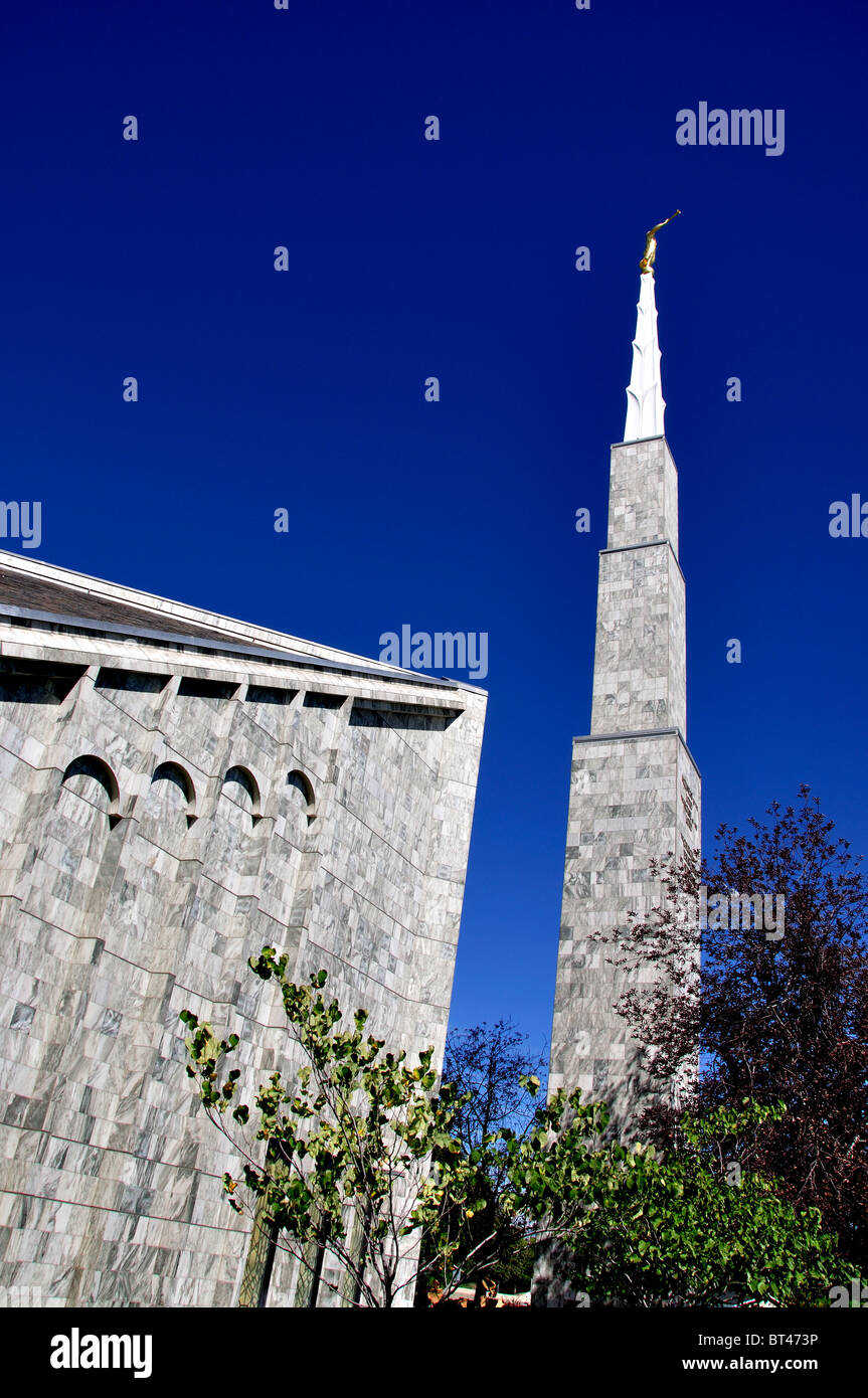 USA, Idaho, Boise, The LDS Temple, Main Spire Stock Photo - Alamy