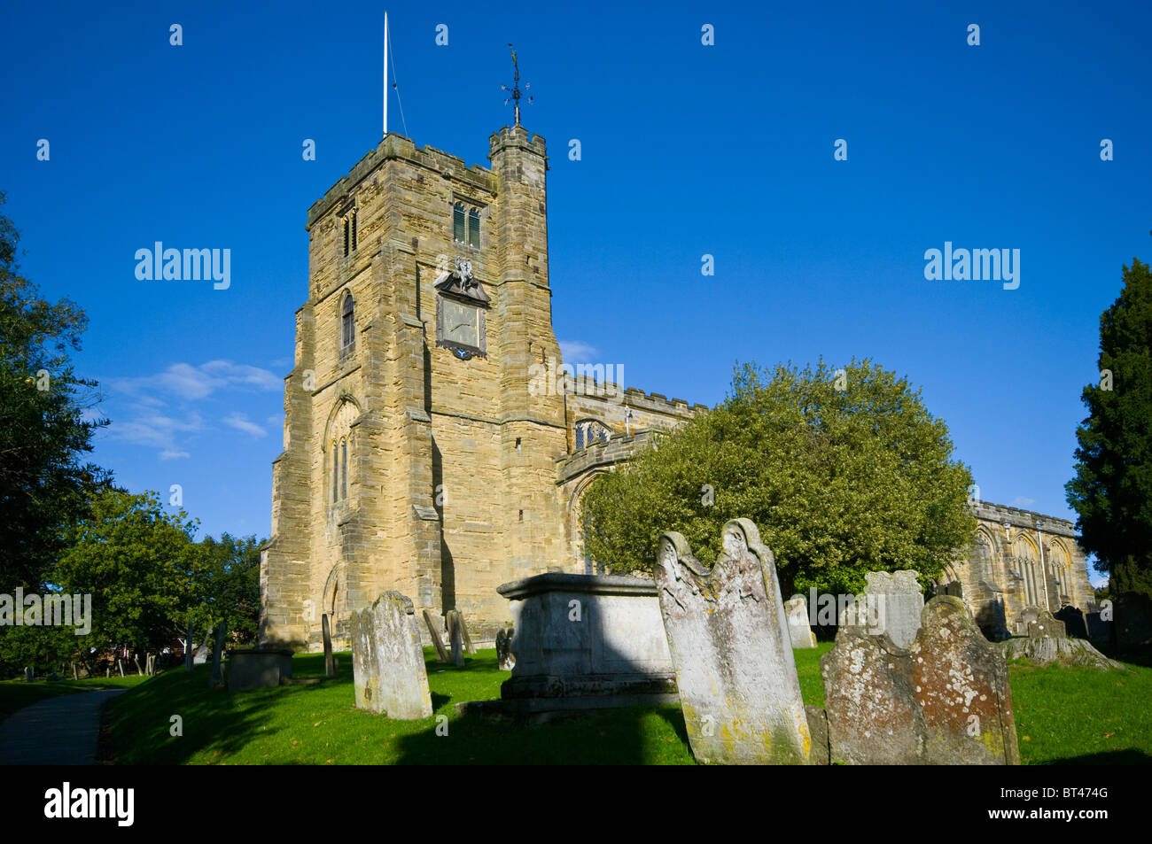 St Dunstans Church Cranbrook Kent England Stock Photo - Alamy