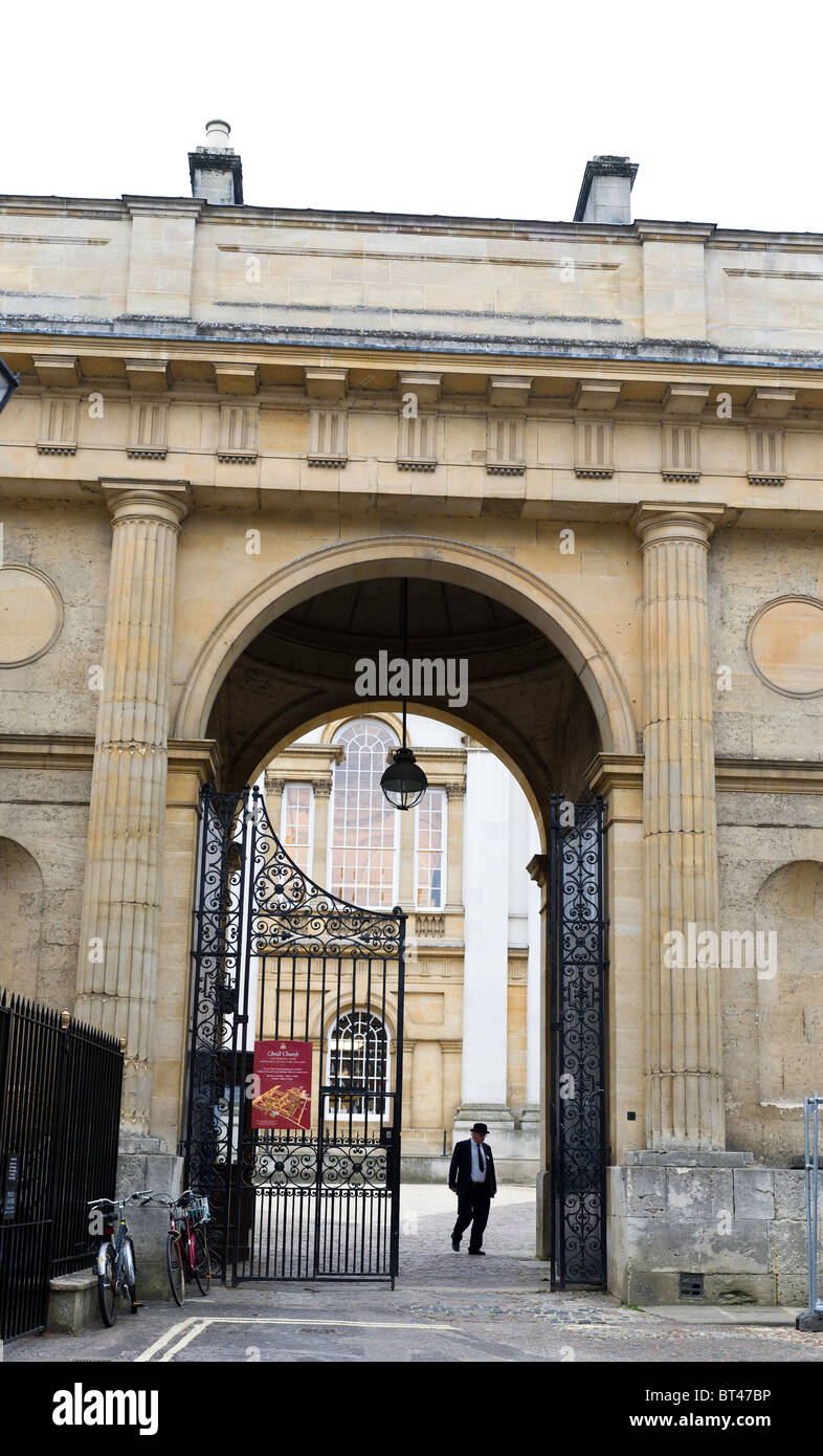 Christ church oxford entrance hi-res stock photography and images - Alamy