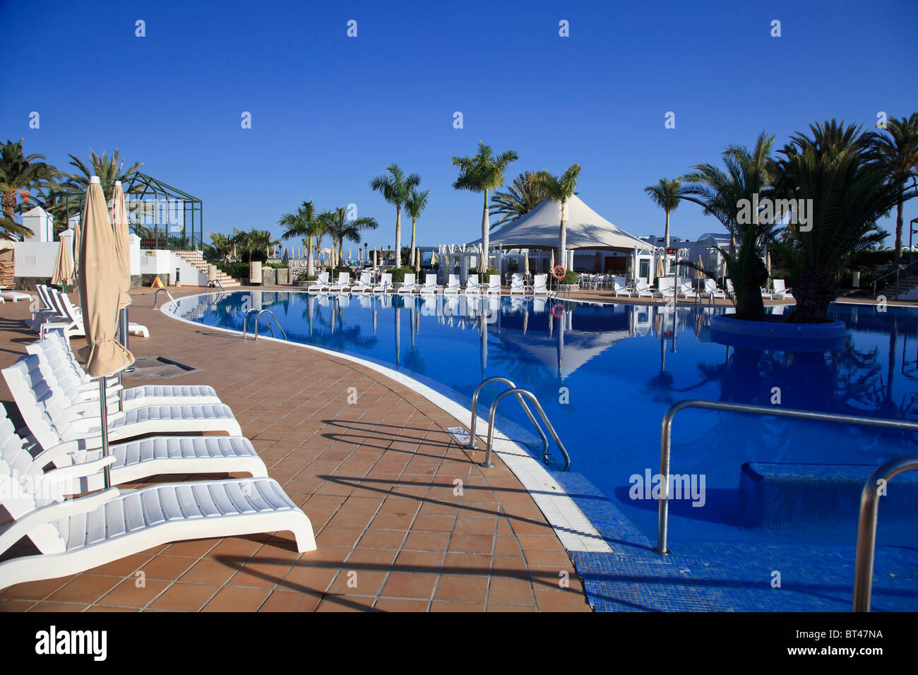 Canary Islands, Gran Canaria, Playa del Ingles, Hotel Riu Palace ...