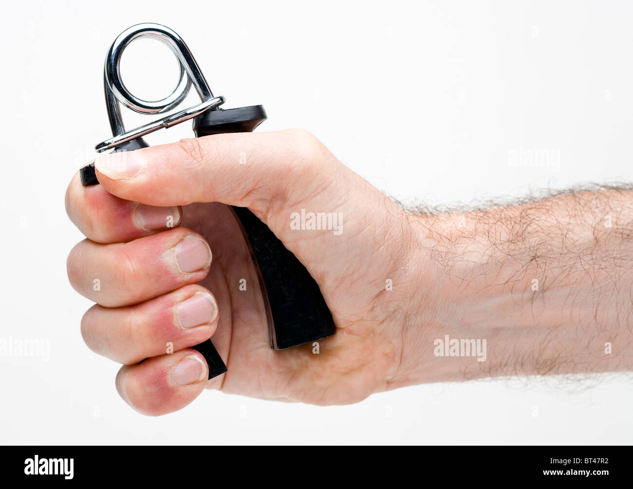 Hand Squeezing Exercise Hand Grip Stock Photo - Alamy