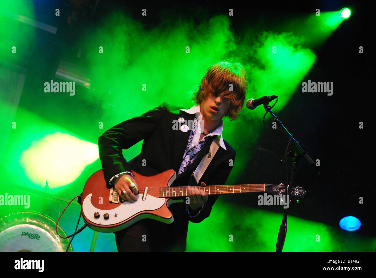 DeWolff rock band on stage at Bevrijdingsfestival 2009 Roermond ...