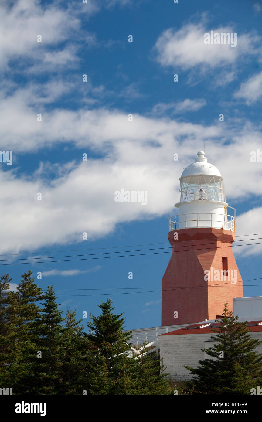 Canada, Newfoundland and Labrador, Twillingate. Long Point Lighthouse ...