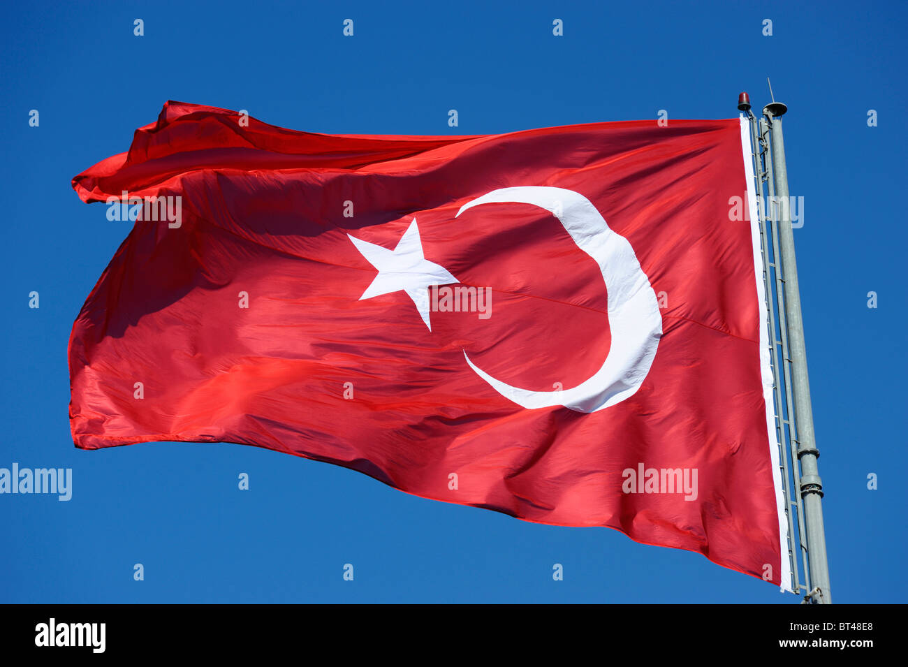 Turkish national flag hi-res stock photography and images - Alamy