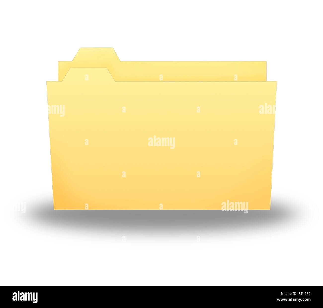 regular yellow folder Stock Photo - Alamy