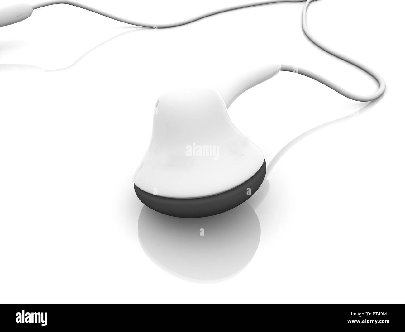 Ear with ear plug Cut Out Stock Images & Pictures - Alamy
