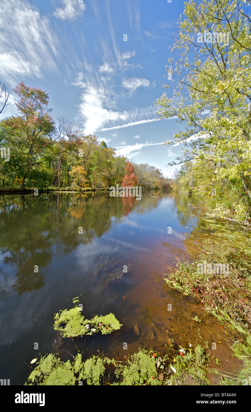 Delaware Canal State Park Foliage High Resolution Stock Photography and ...