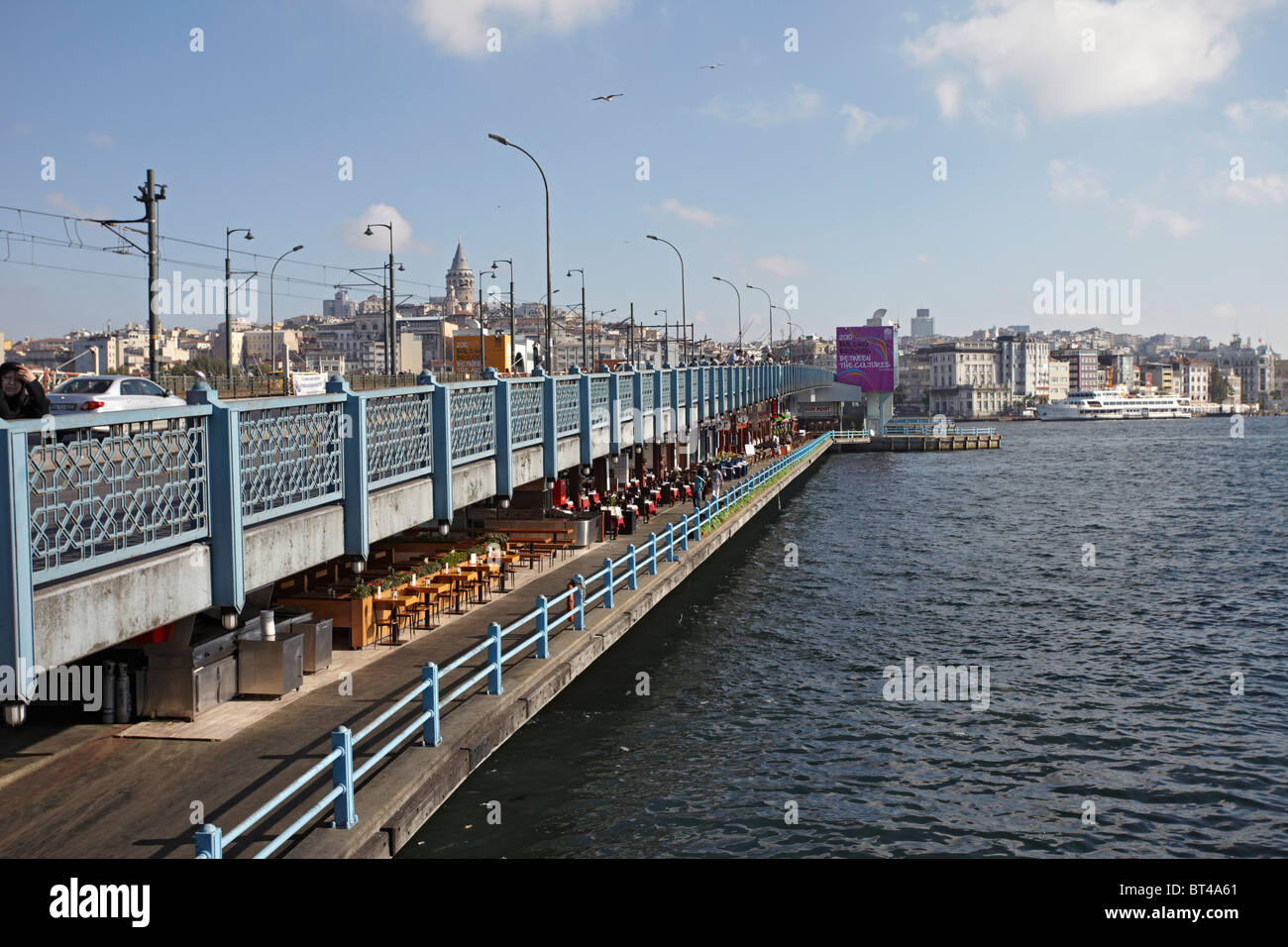 Istanbul the Galata bridge Stock Photo - Alamy