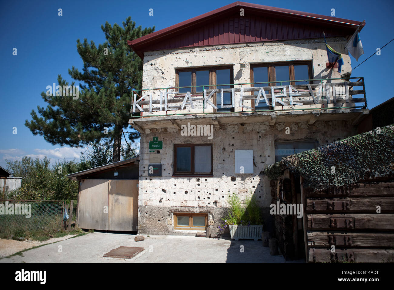 Entrance to the tunnel of hope (Tunel Spasa) in Sarajevo Stock Photo ...