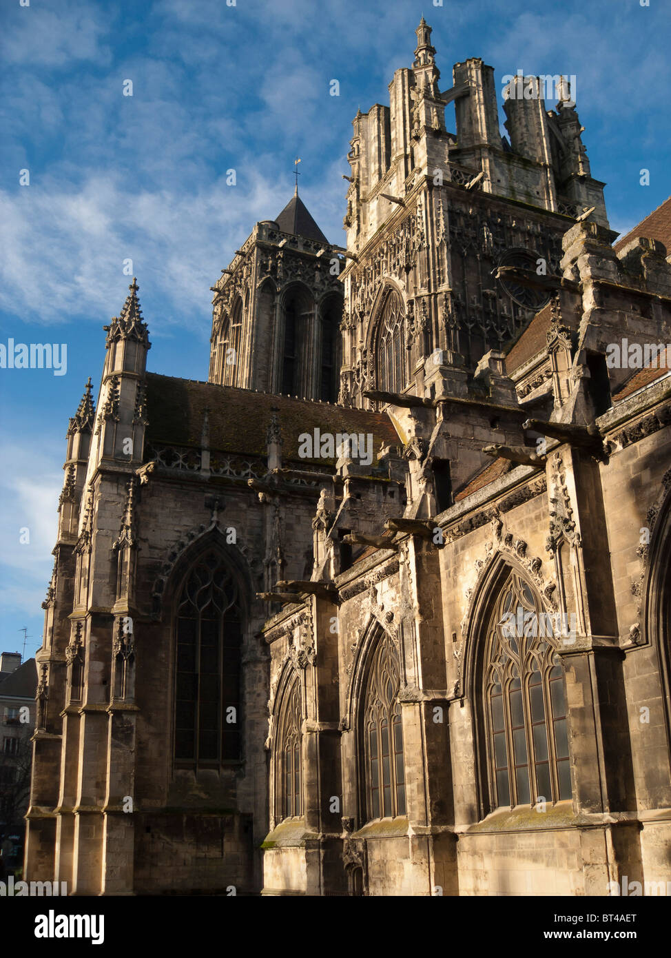 The church of ST jean in Caen, Normandy, France Stock Photo - Alamy
