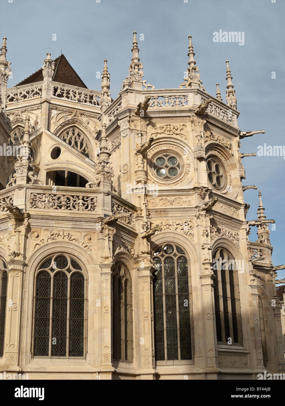 Apse of the church of St Pierre in Caen Stock Photo - Alamy