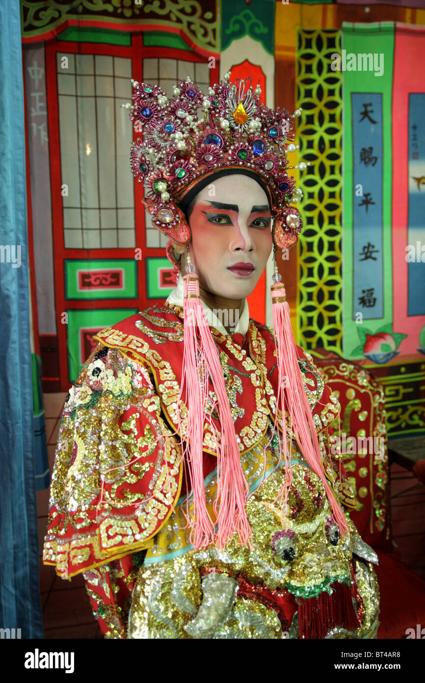 Portrait of Chinese Opera Performer , Bangkok ,Thailand Stock Photo - Alamy