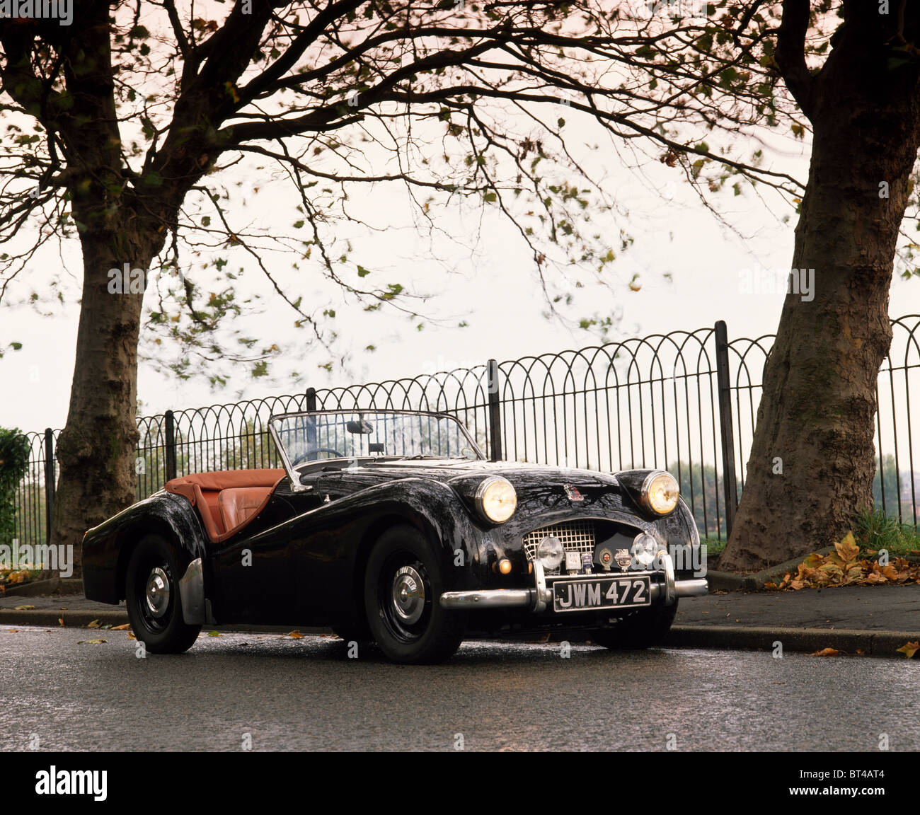 Triumph Tr2 Sports Car High Resolution Stock Photography and Images - Alamy