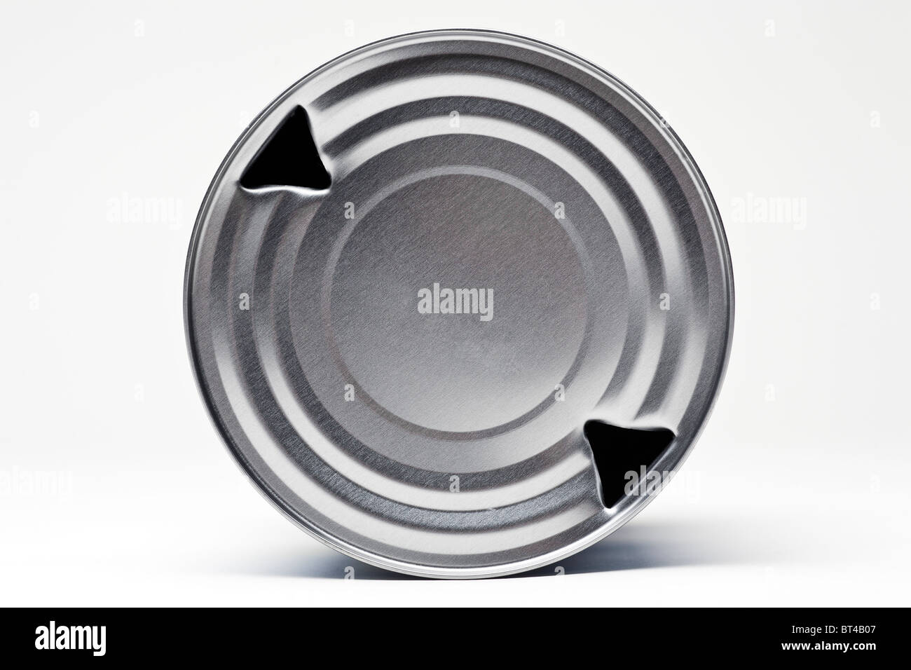 Top of Aluminum Can Stock Photo - Alamy