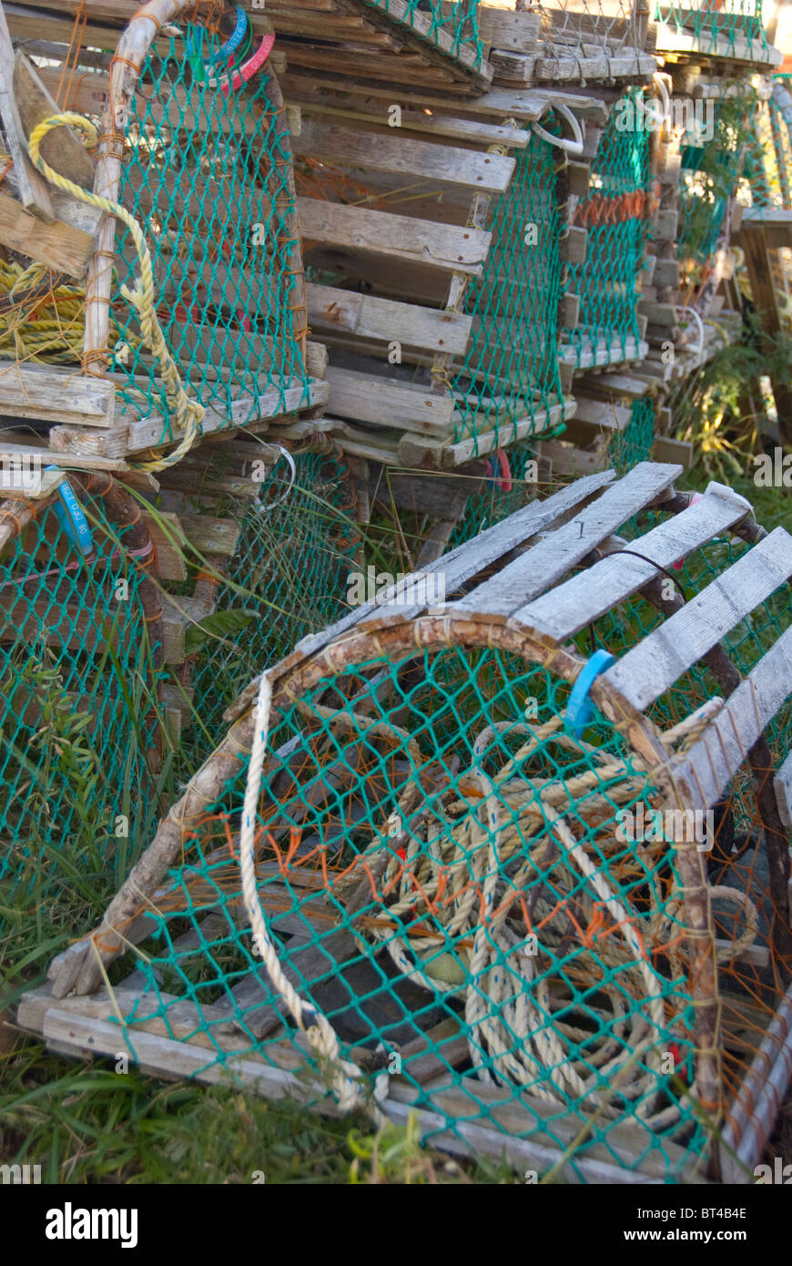 Canada, Newfoundland and Labrador, Twillingate. Prime Berth historic ...
