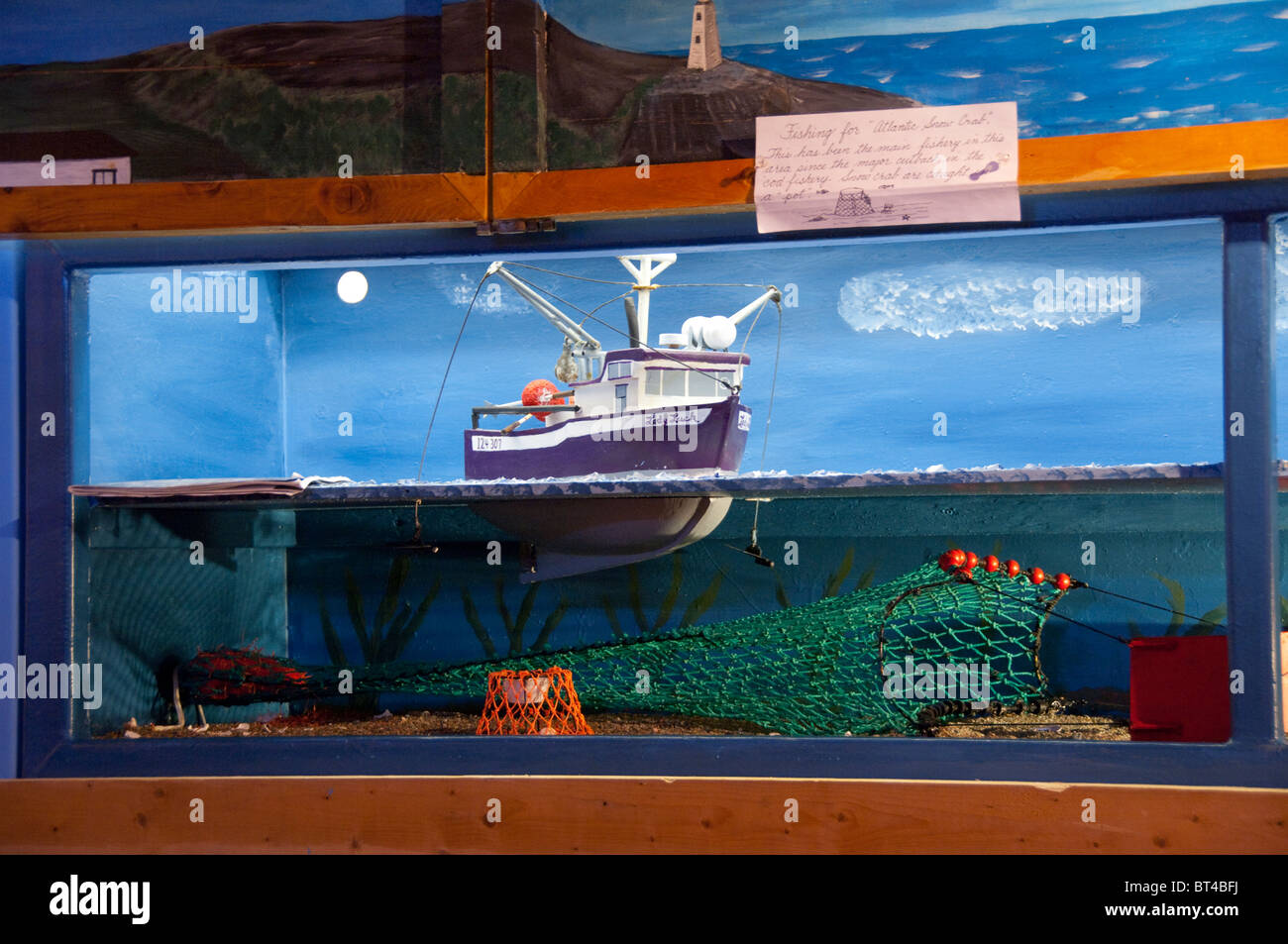 Canada, Newfoundland and Labrador, Twillingate. Prime Berth historic ...