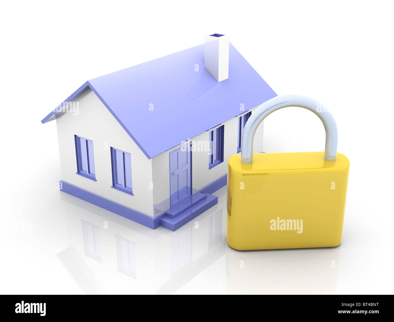 Secure house Cut Out Stock Images & Pictures - Alamy