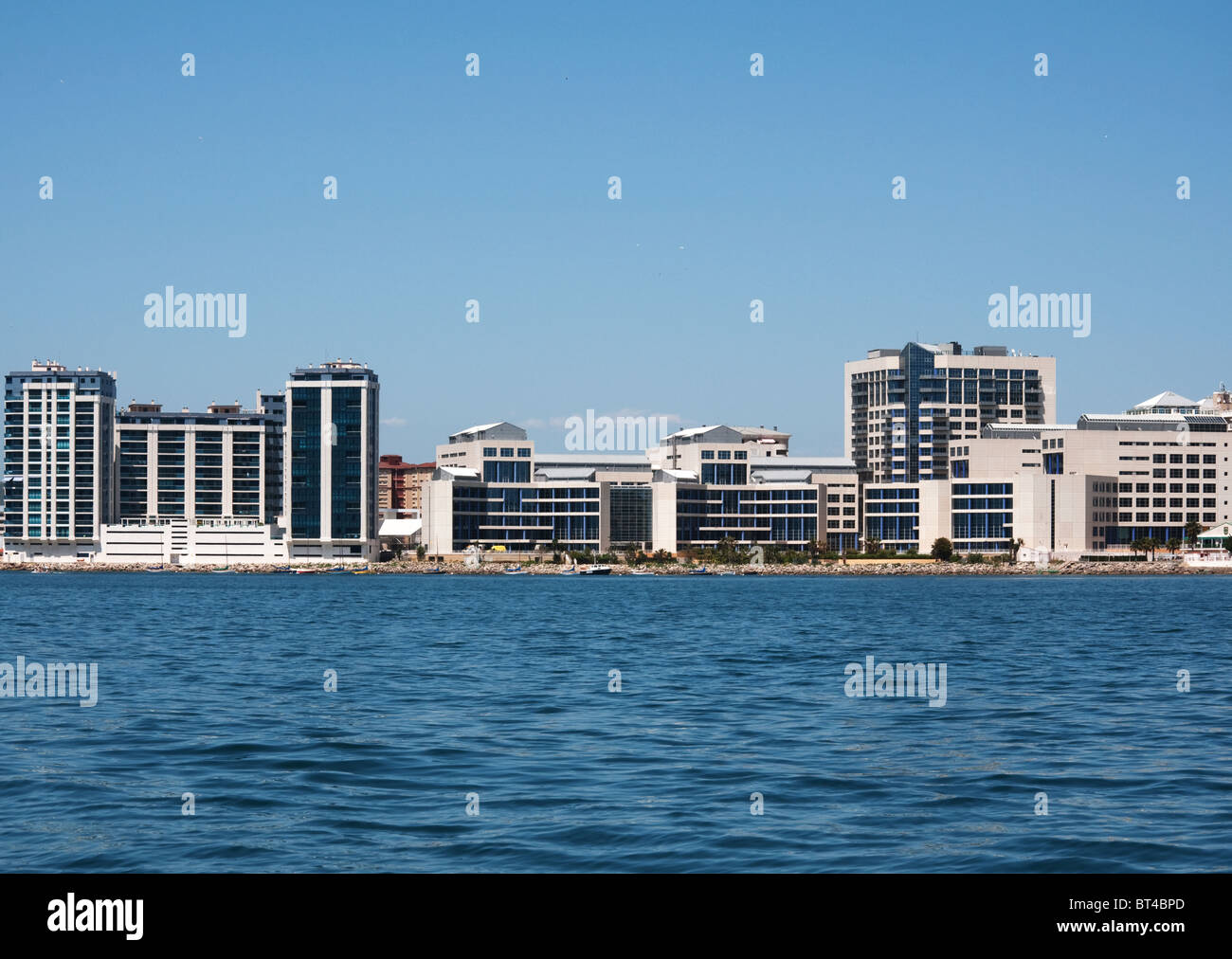 Europort office and residential buildings with St Bernards Hospital ...