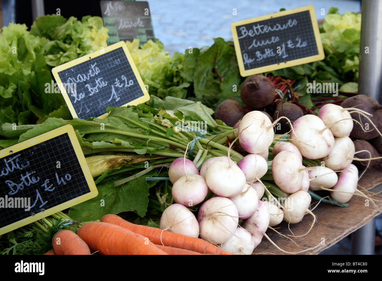 In a french market hi-res stock photography and images - Alamy