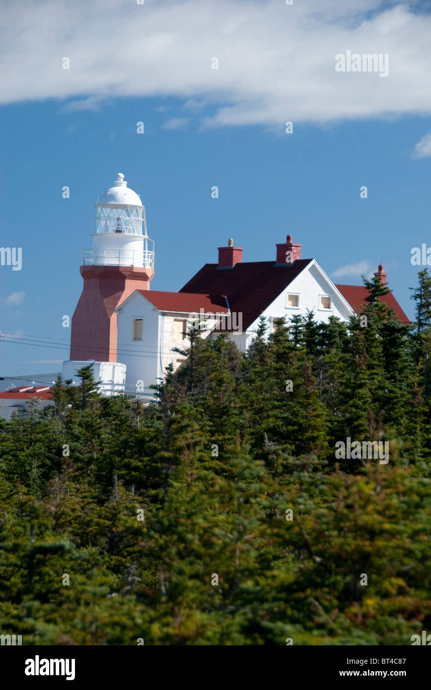 Canada, Newfoundland and Labrador, Twillingate. Long Point Lighthouse ...