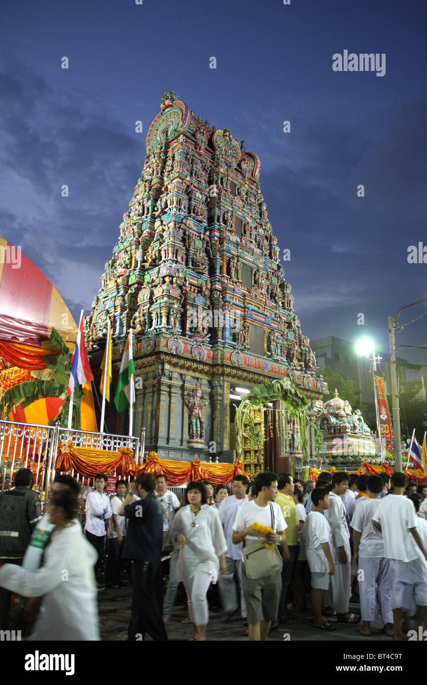 Vasanta Navaratri Hindu festival at Sri Mariamman Temple , Bangkok ...