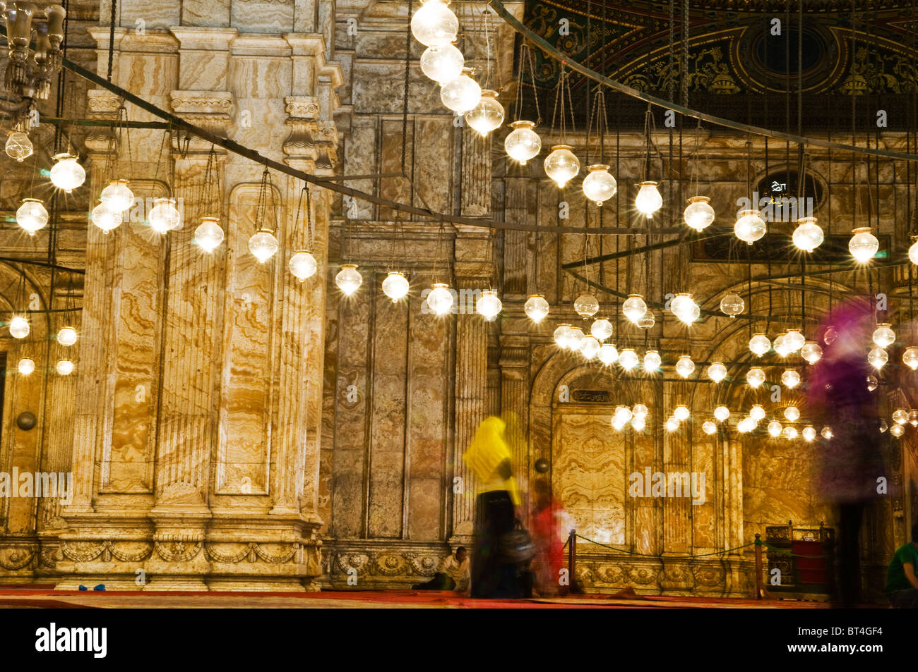 Inside Muhammad Ali mosque in the Citadel of Cairo Stock Photo - Alamy
