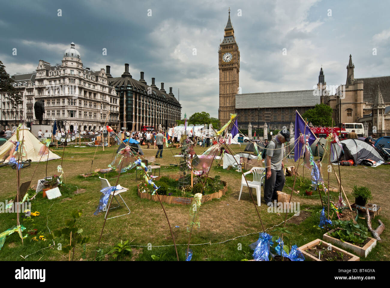 Protest at big ben hi-res stock photography and images - Alamy