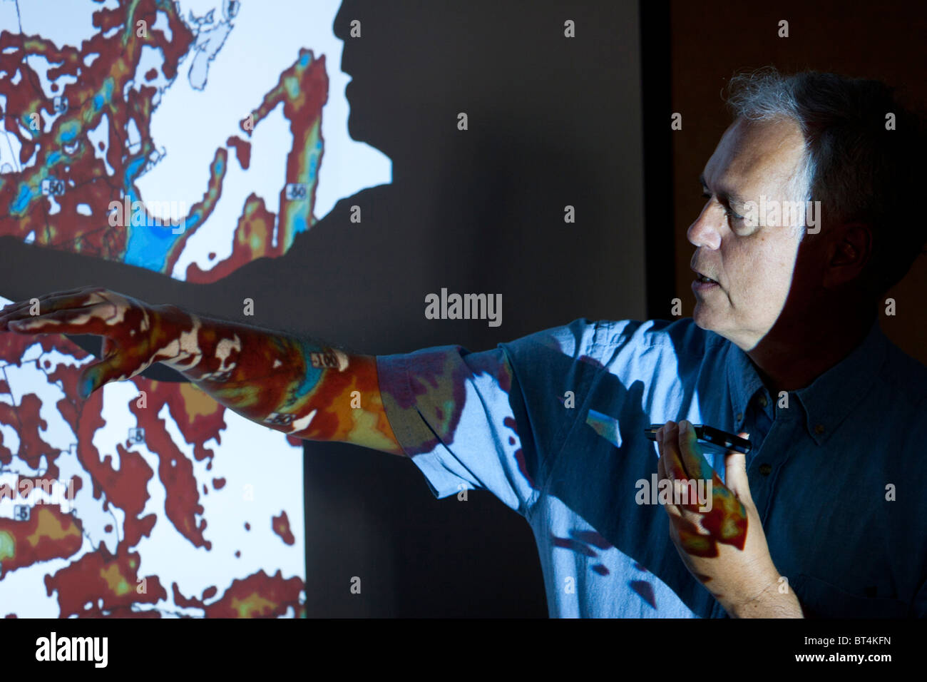 Forecast map hi-res stock photography and images - Alamy