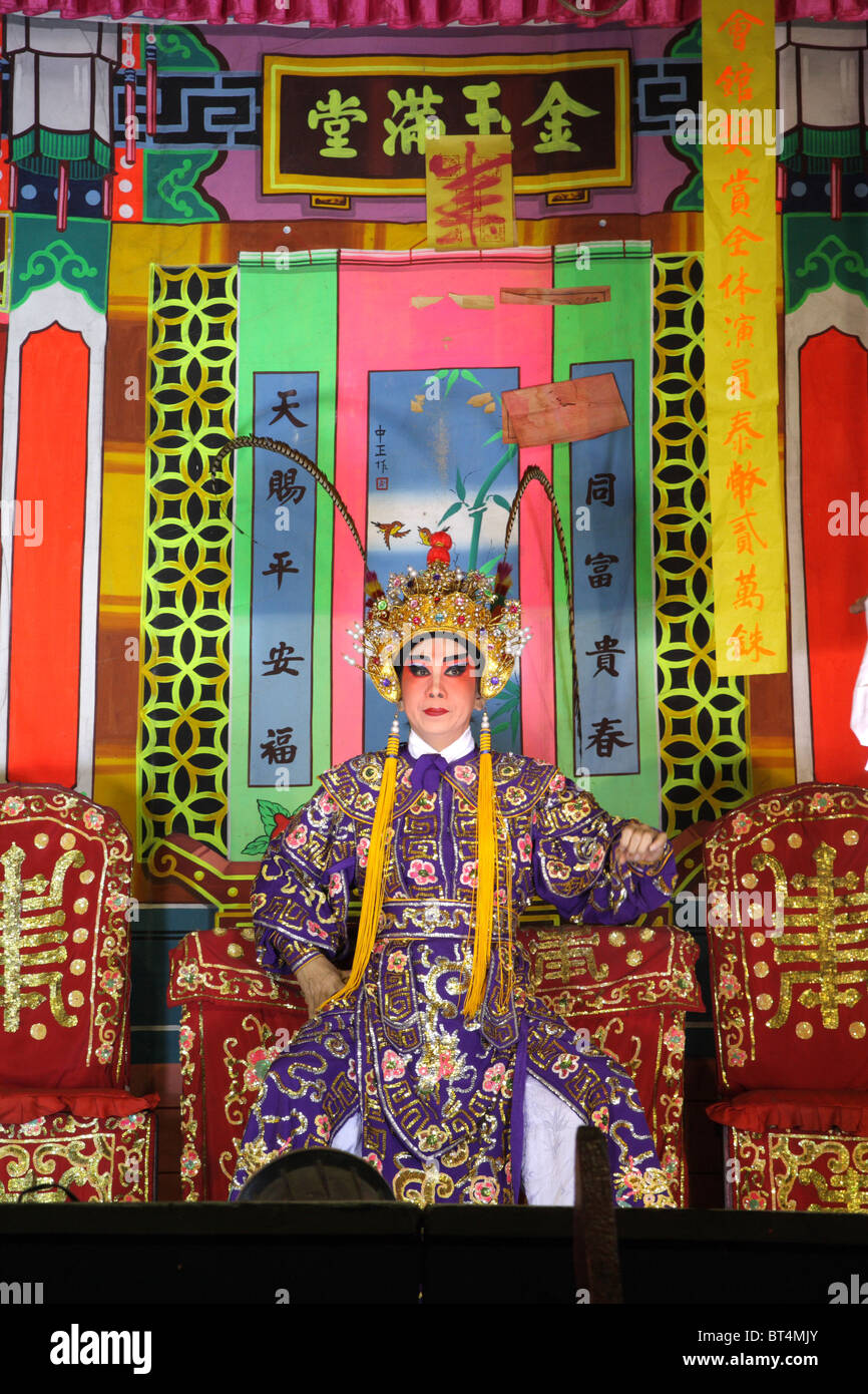 Chinese opera performance , Bangkok 's Chinatown , Thailand Stock Photo ...