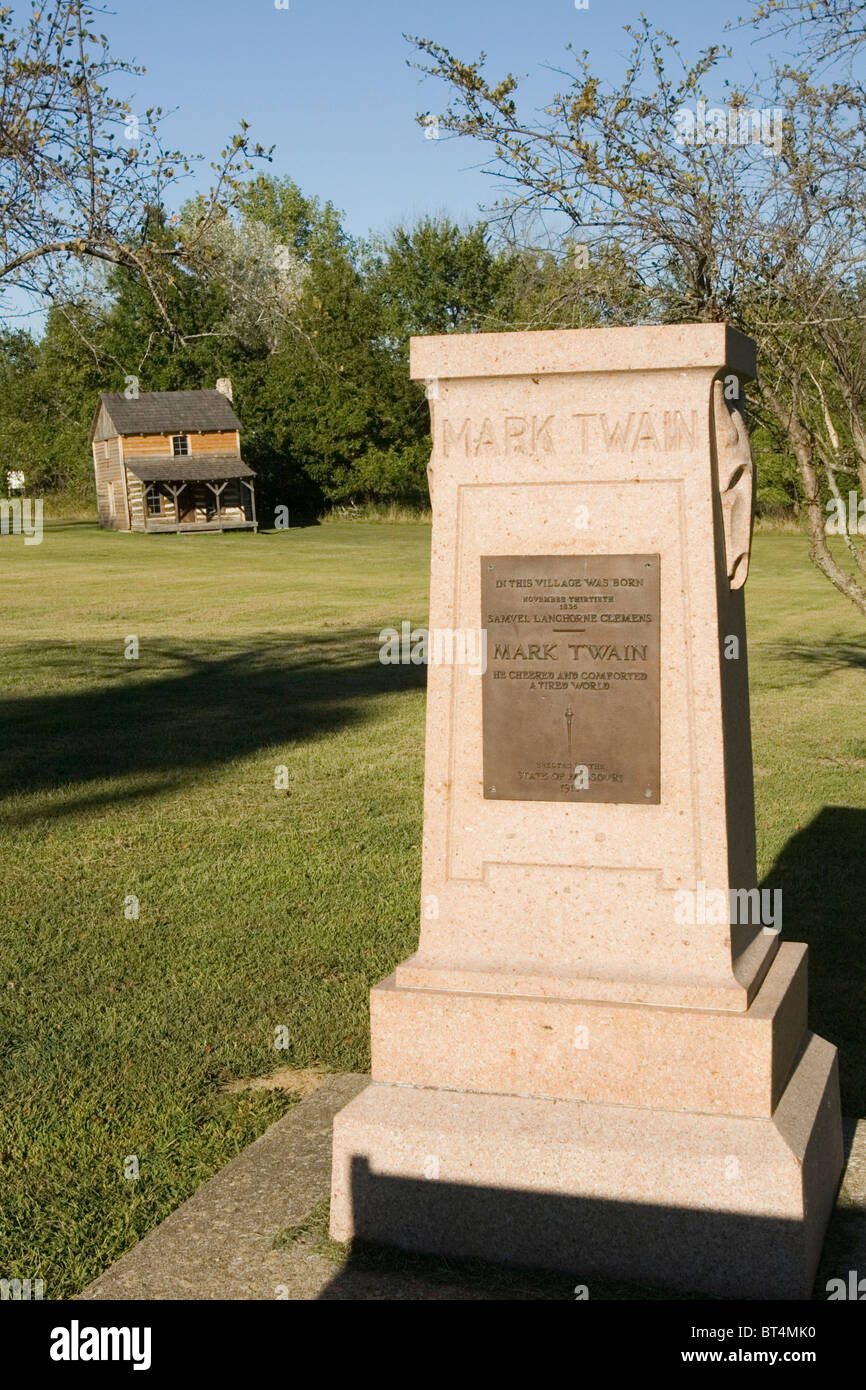 Samual Clemens, aka Mark Twain, was born in Florida, Missouri in a ...