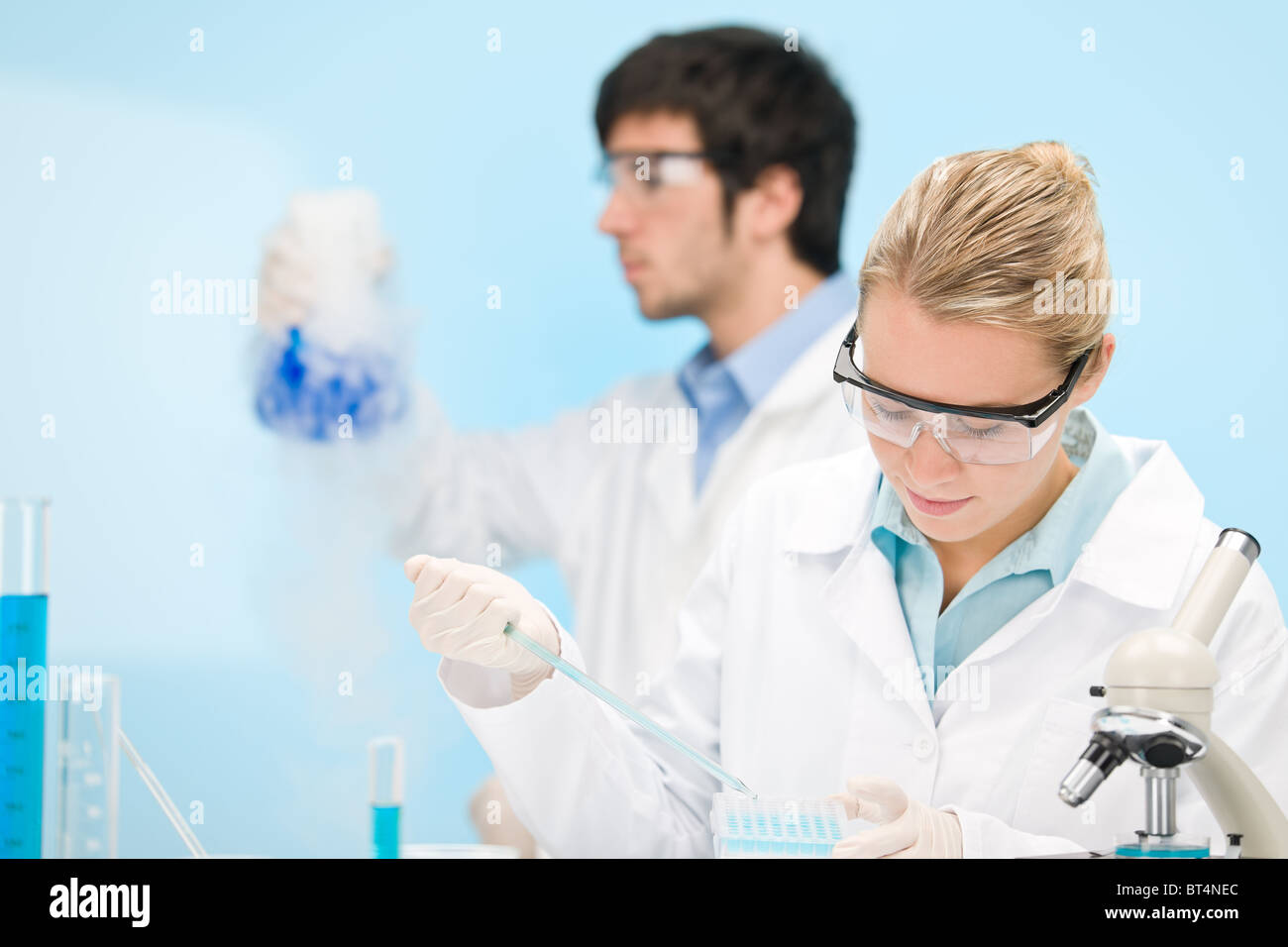 Scientist In Laboratory