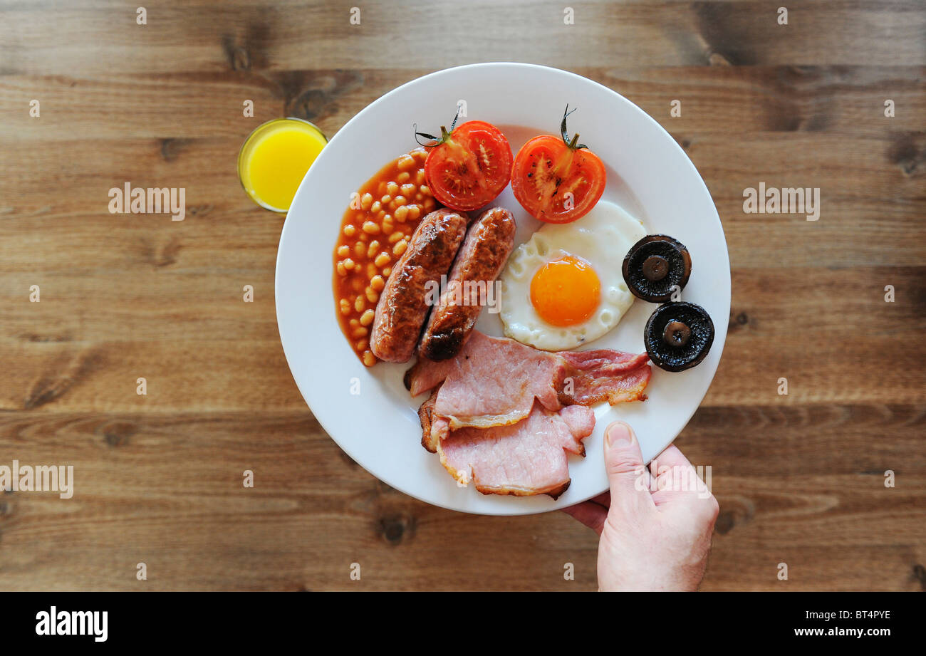 Full english breakfast hi-res stock photography and images - Alamy