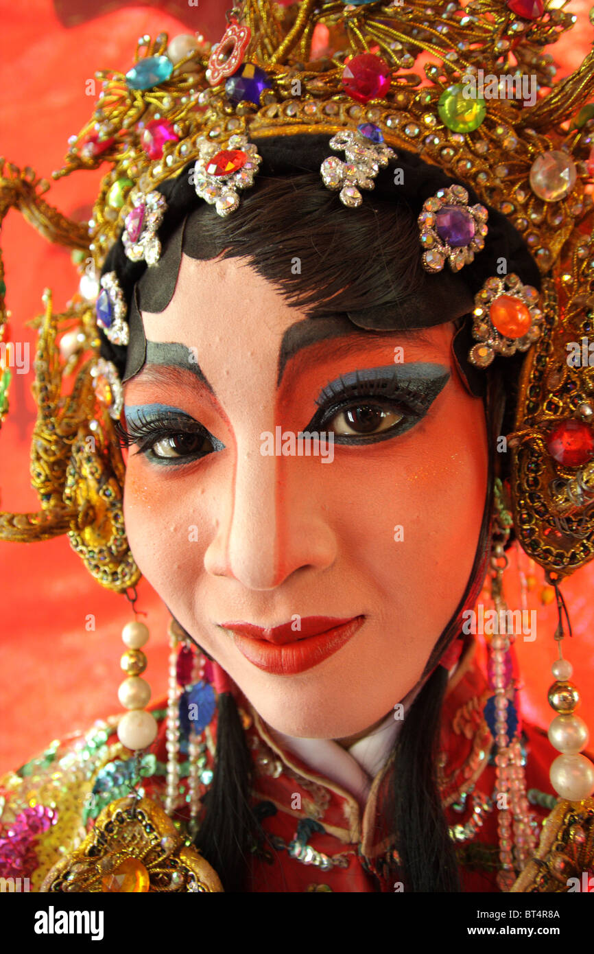 Portrait of Chinese Opera Performer , Bangkok ,Thailand Stock Photo - Alamy