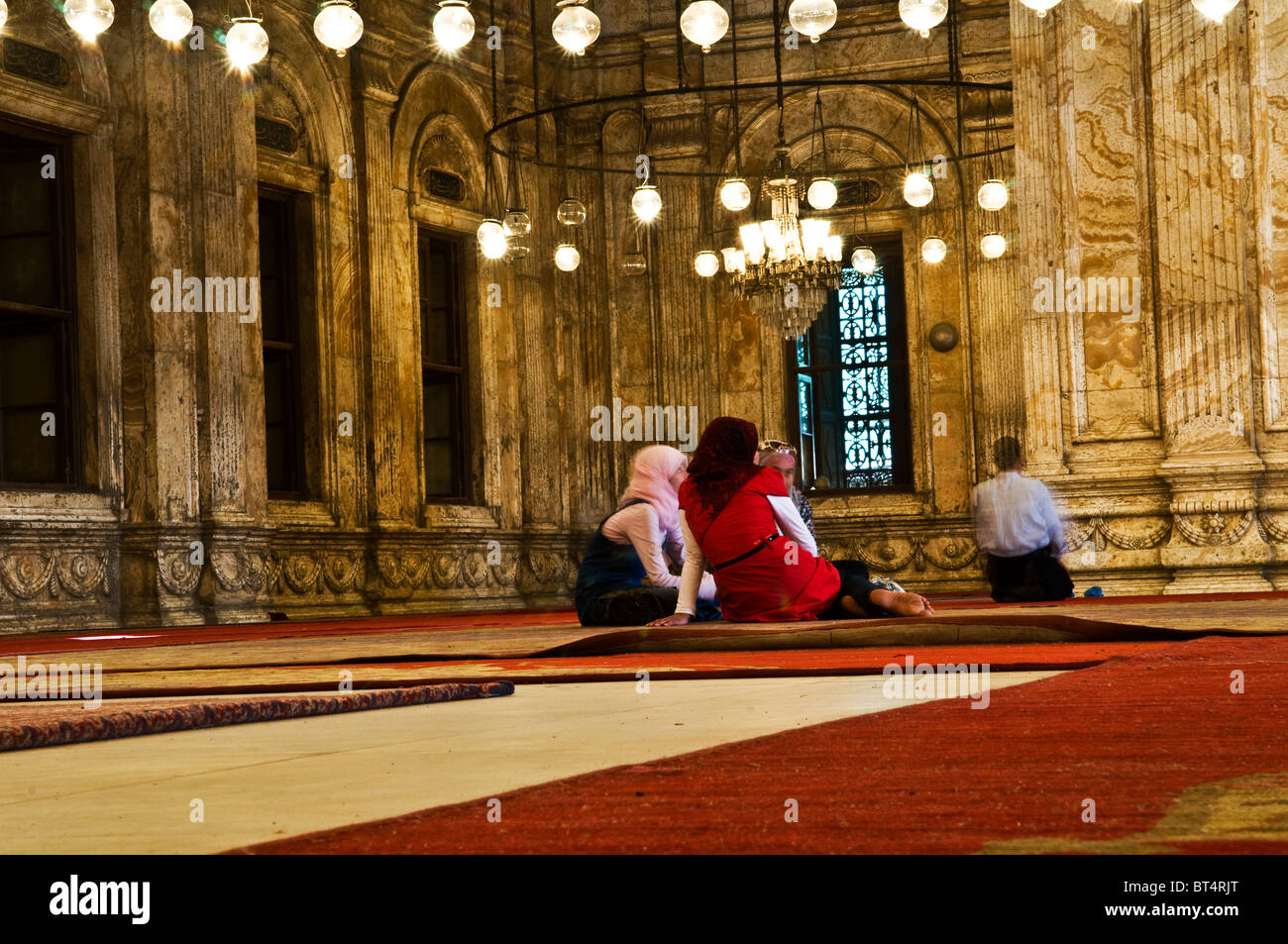 Inside Muhammad Ali mosque in the Citadel of Cairo Stock Photo - Alamy