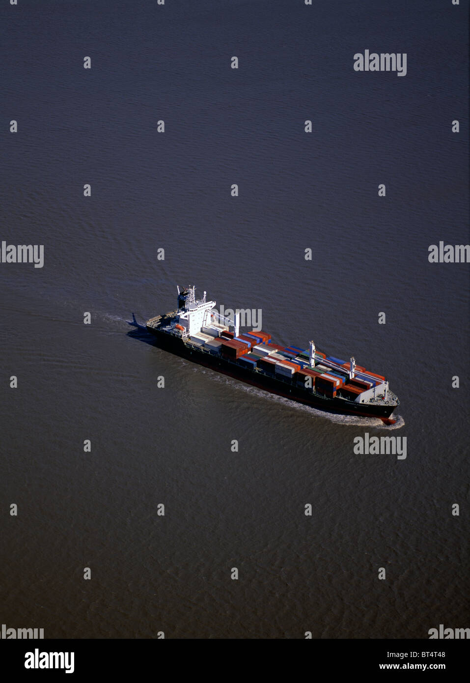 Aerial photo of container hi-res stock photography and images - Alamy