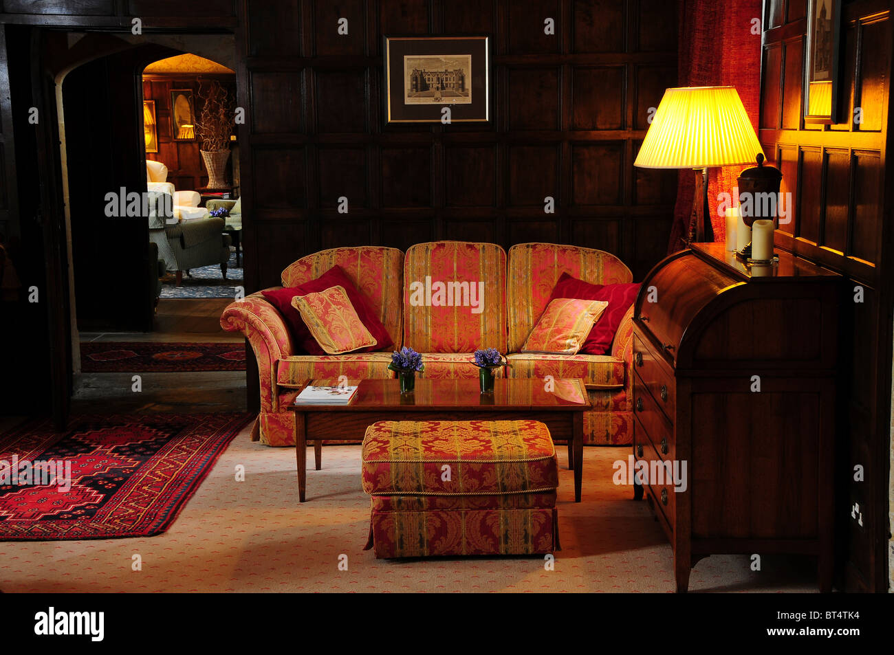 A drawing room in country manor house. May 2010 Stock Photo - Alamy
