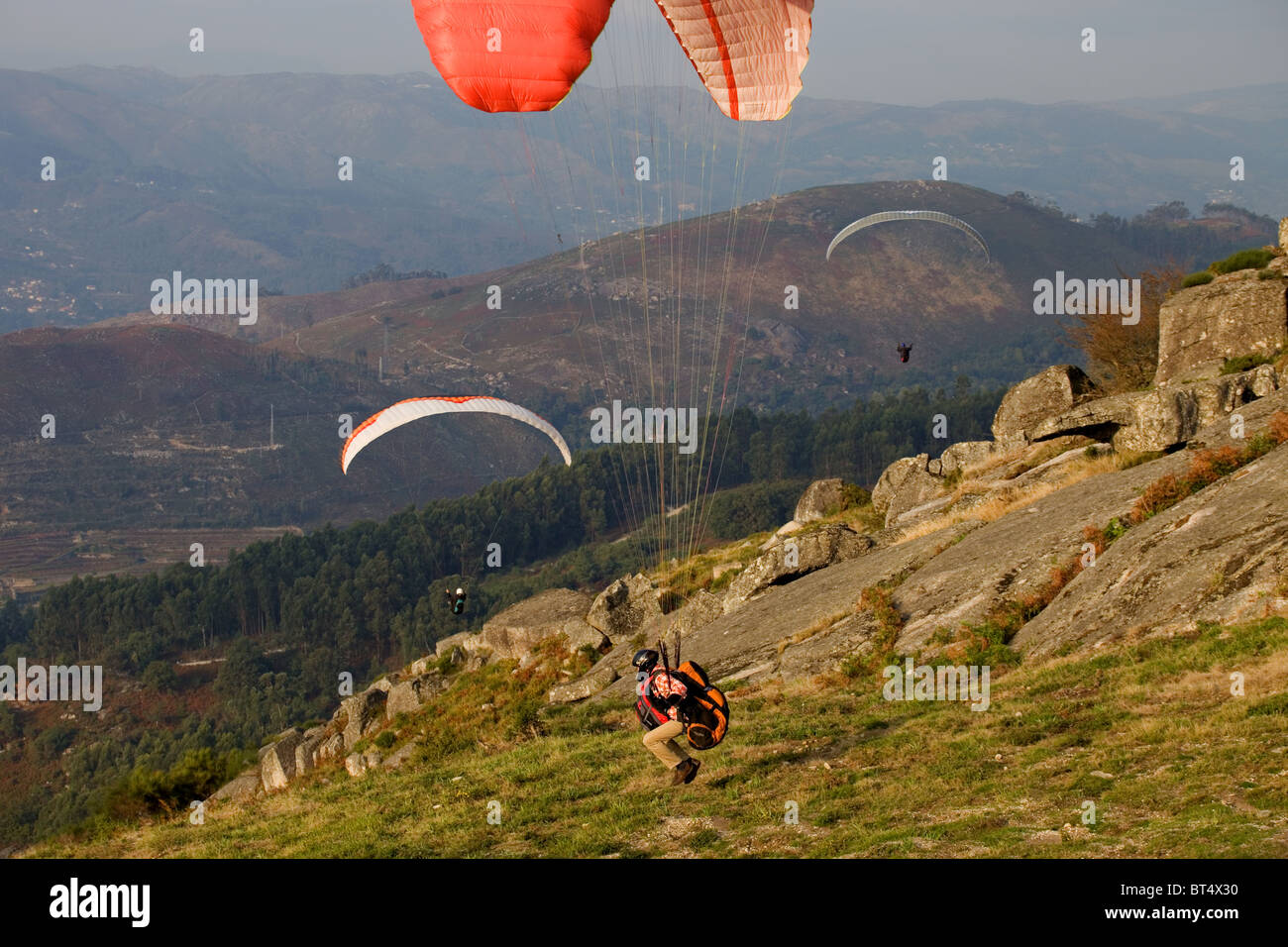 Paragliding Cross-country Portuguese League, in the north of Portugal ...