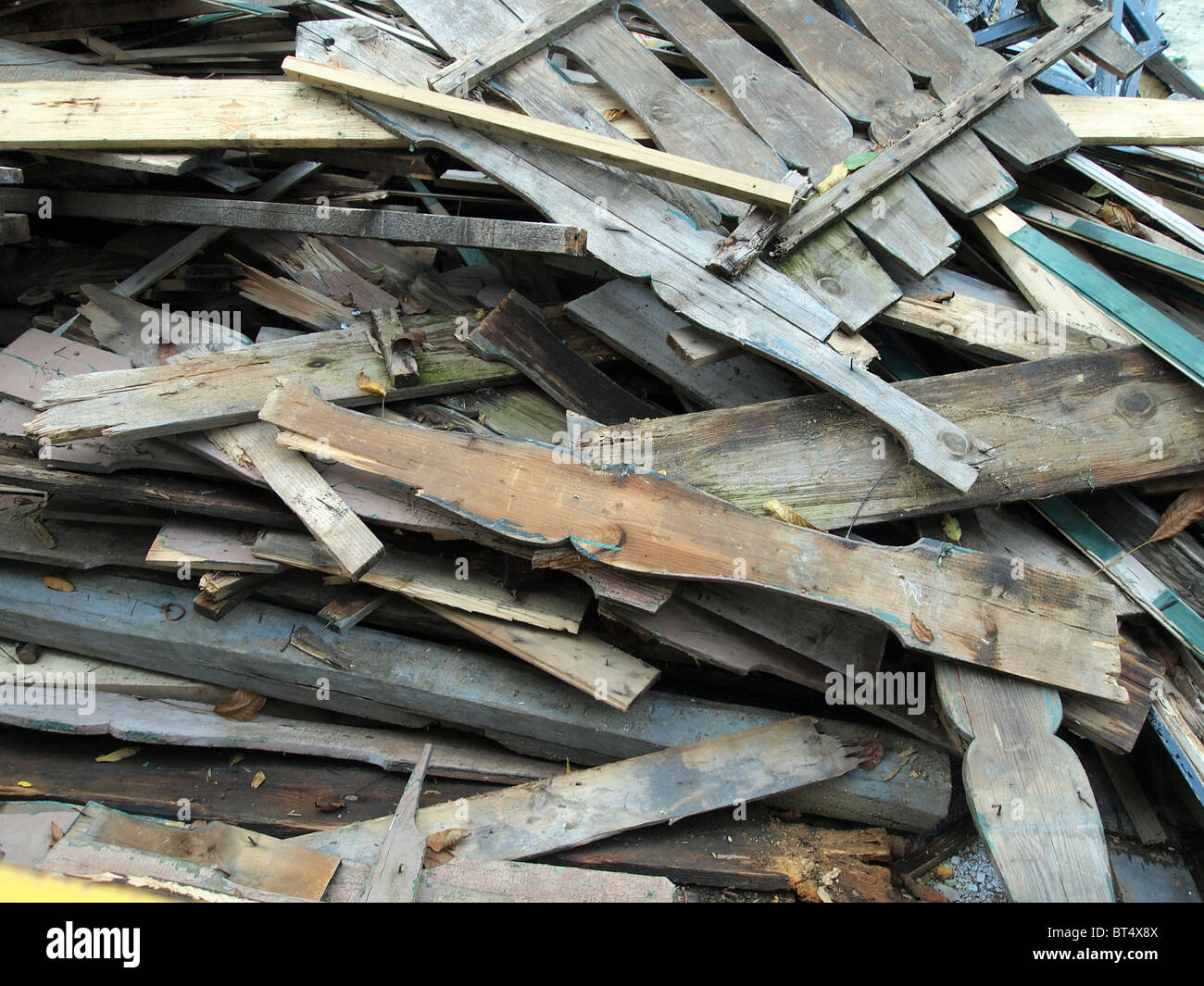 Junk on the street Stock Photo - Alamy