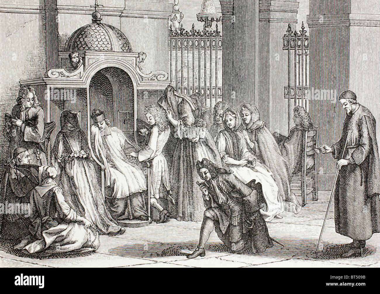 Catholic priest confession hi-res stock photography and images - Alamy