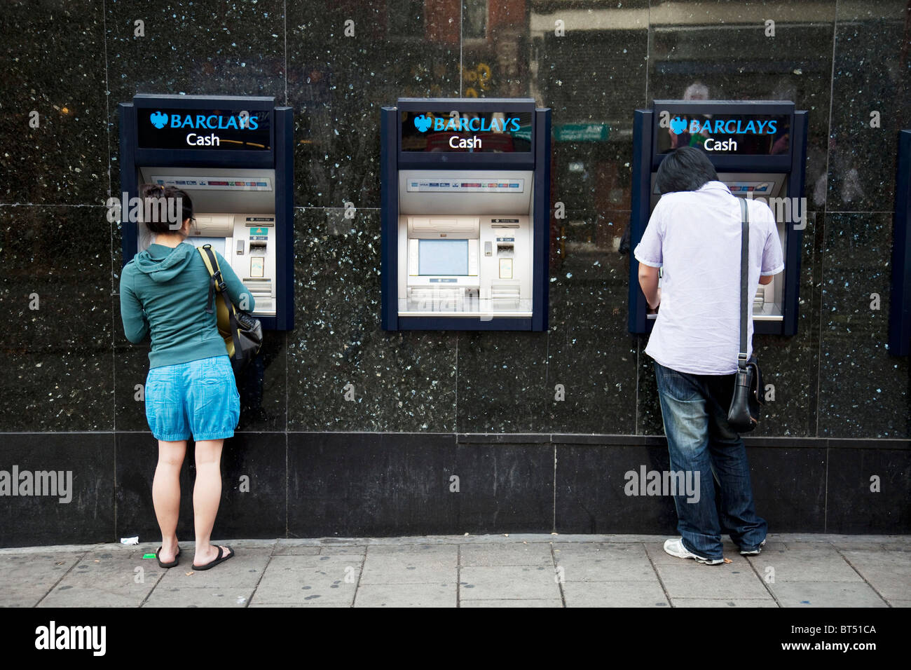 Two cash machines hi-res stock photography and images - Alamy