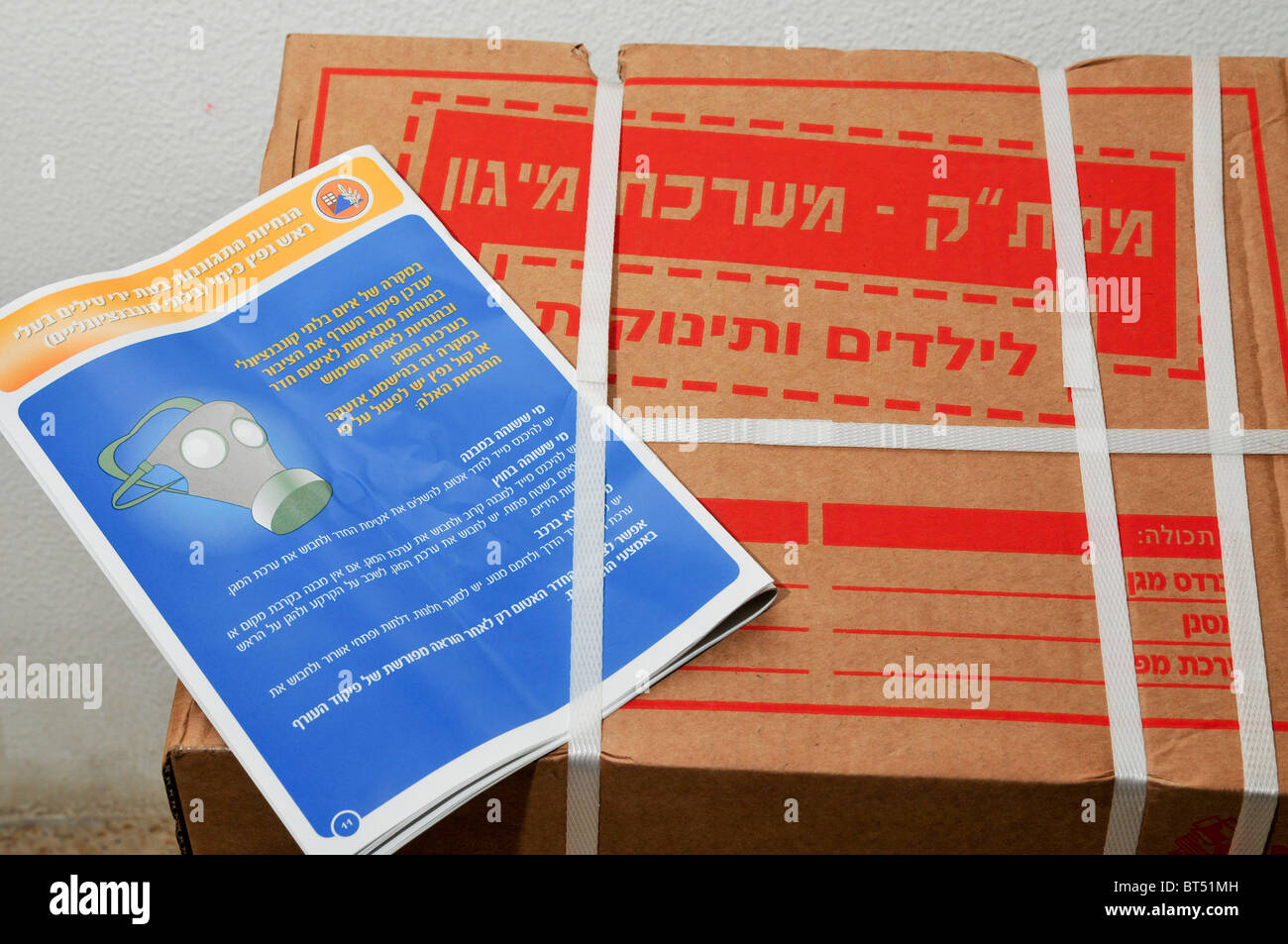 Gas Masks - All Israeli residents were issued gasmasks as a first means ...