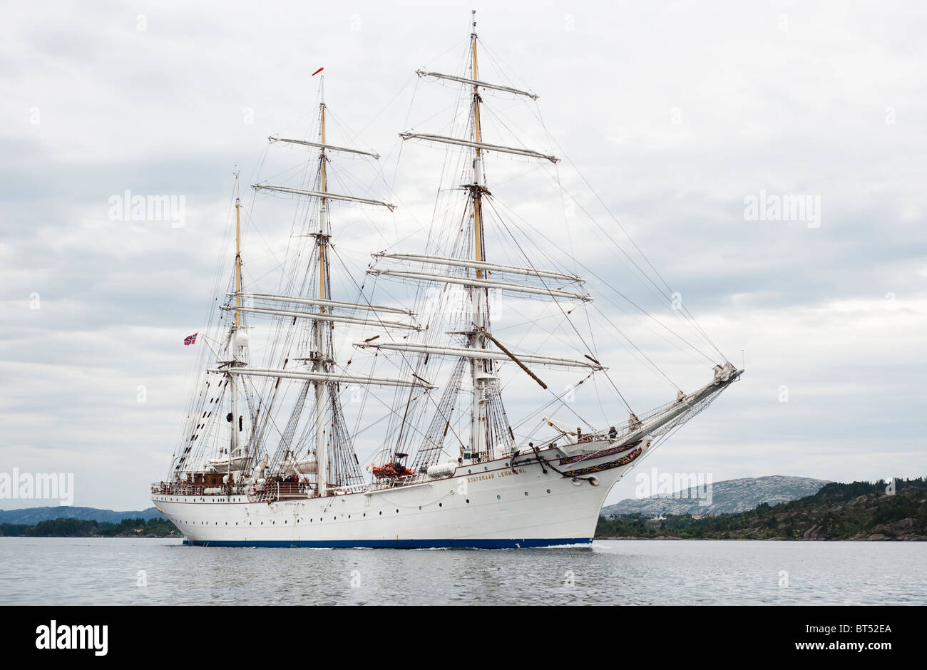 Old barque ship Stock Photo - Alamy