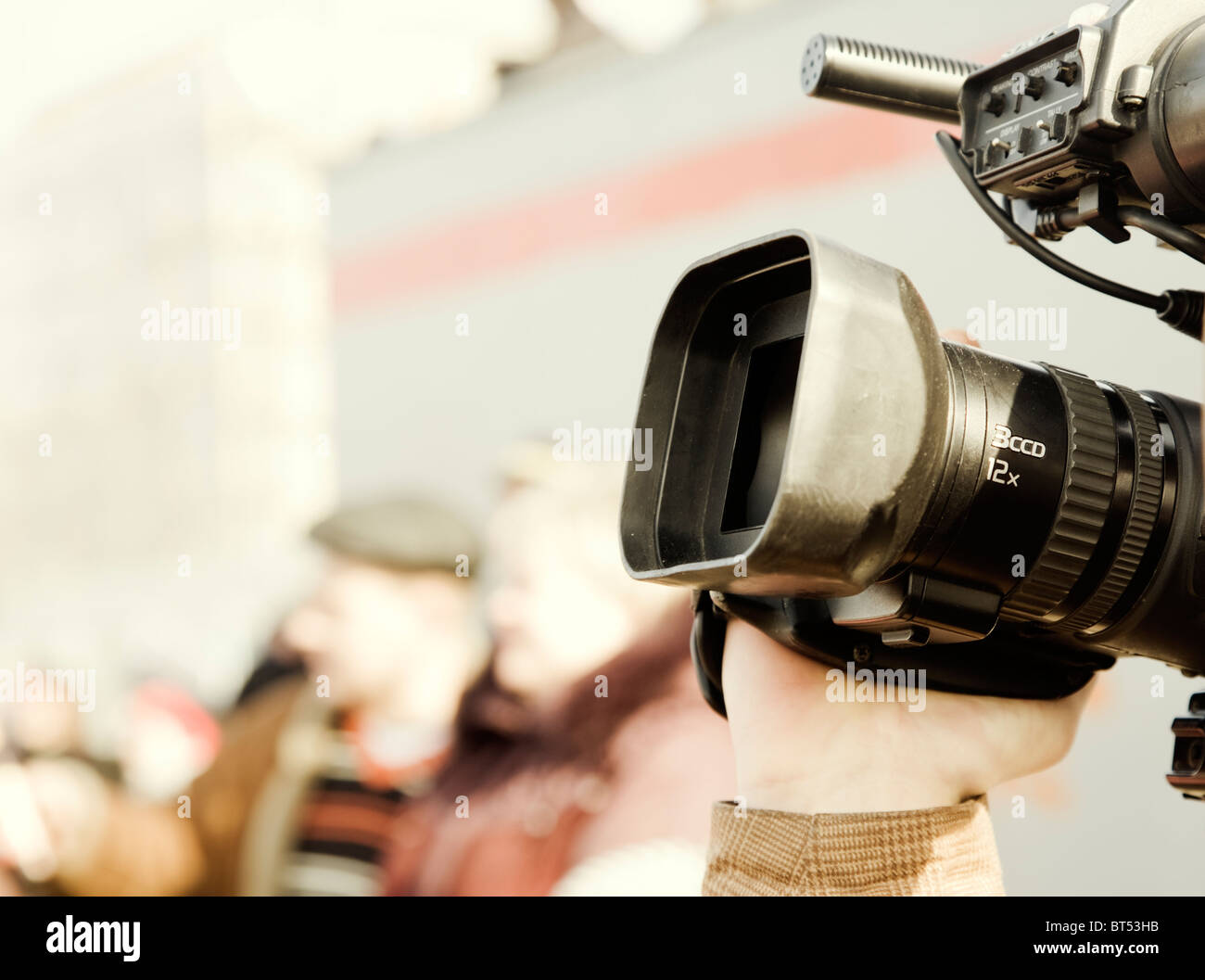 focus point on camera (selective, special toned Stock Photo - Alamy