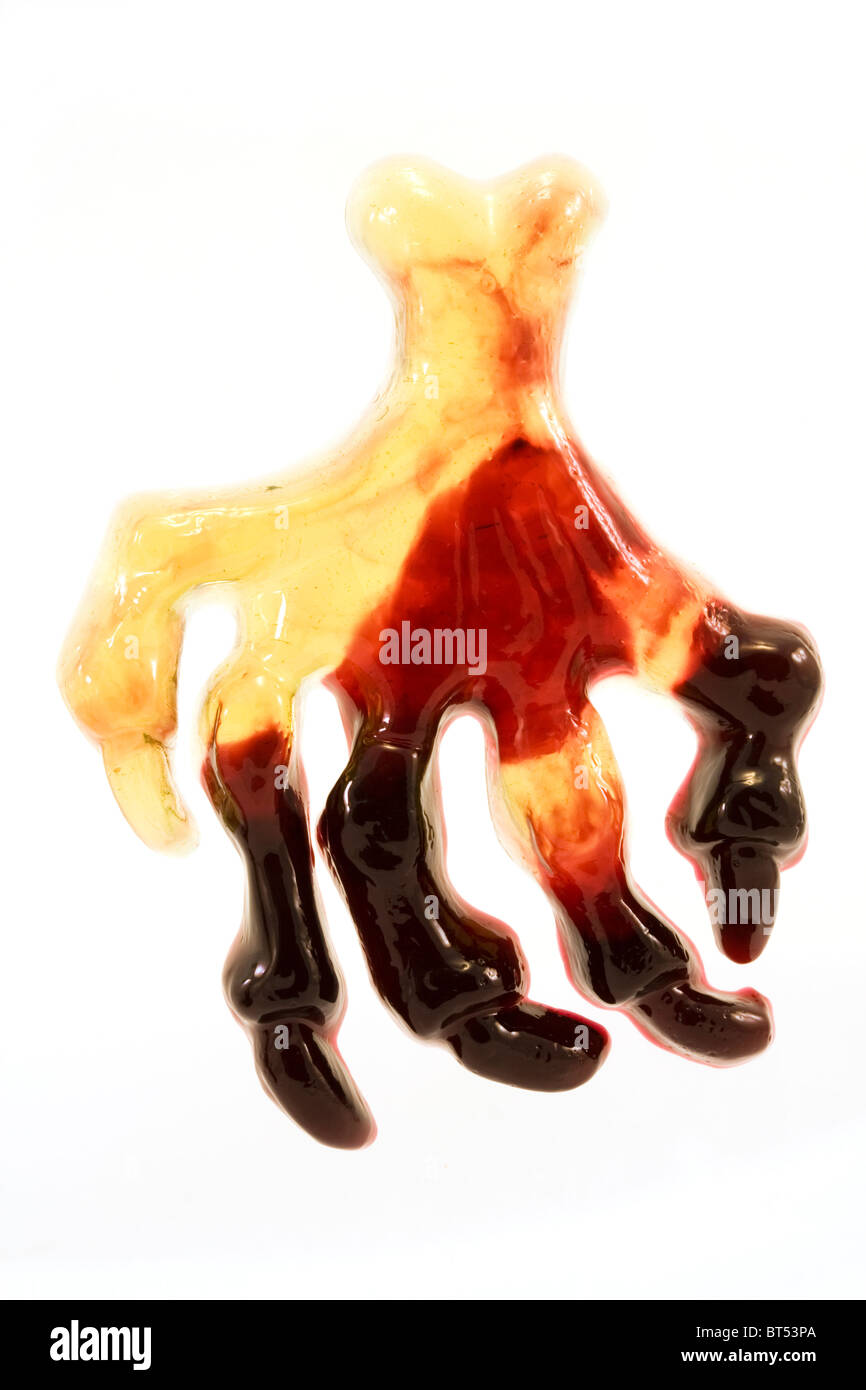 Skeleton hand Cut Out Stock Images & Pictures - Alamy