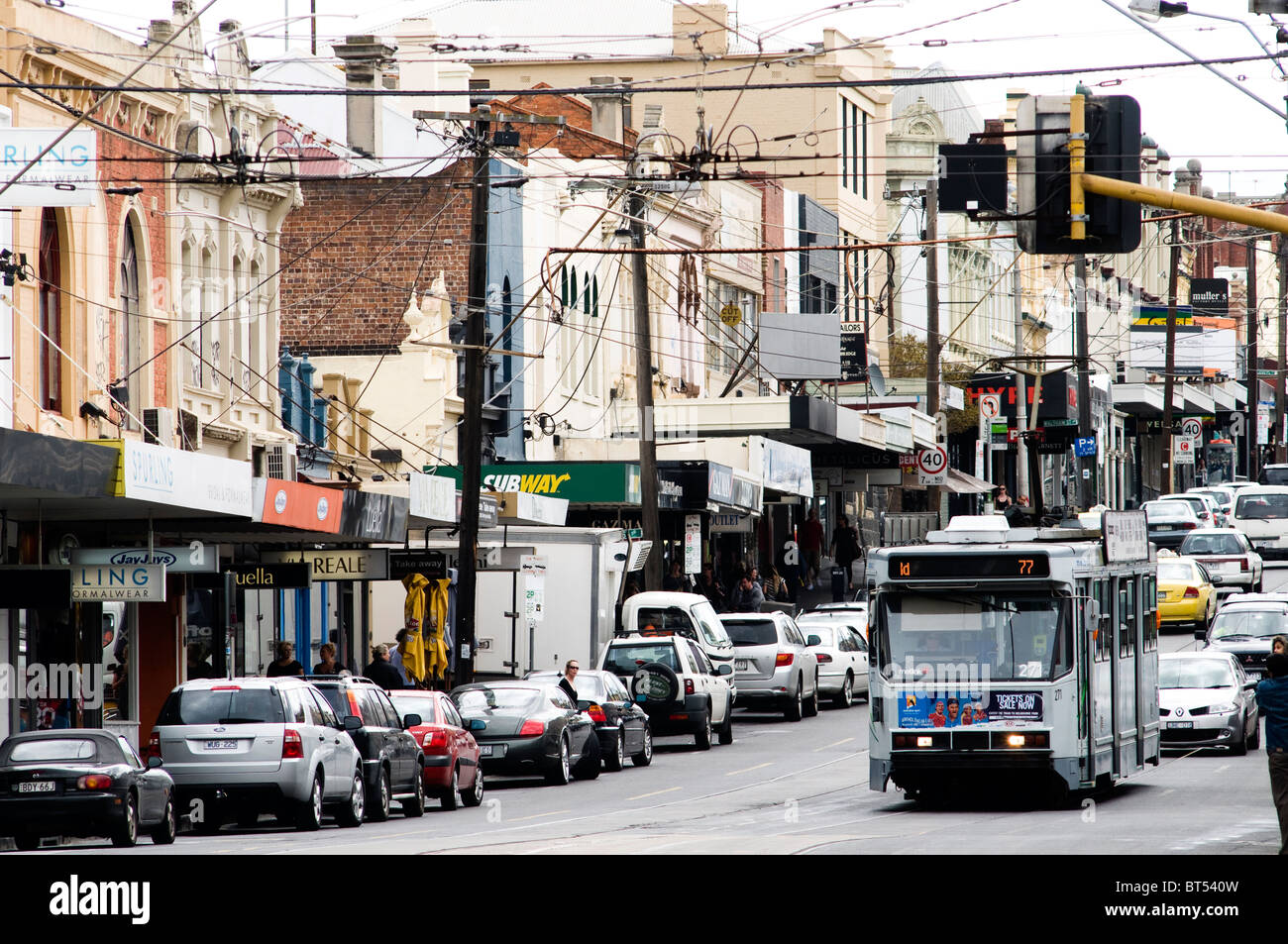 Bridge Road, Richmond, Victoria, Australia Stock Photo - Alamy