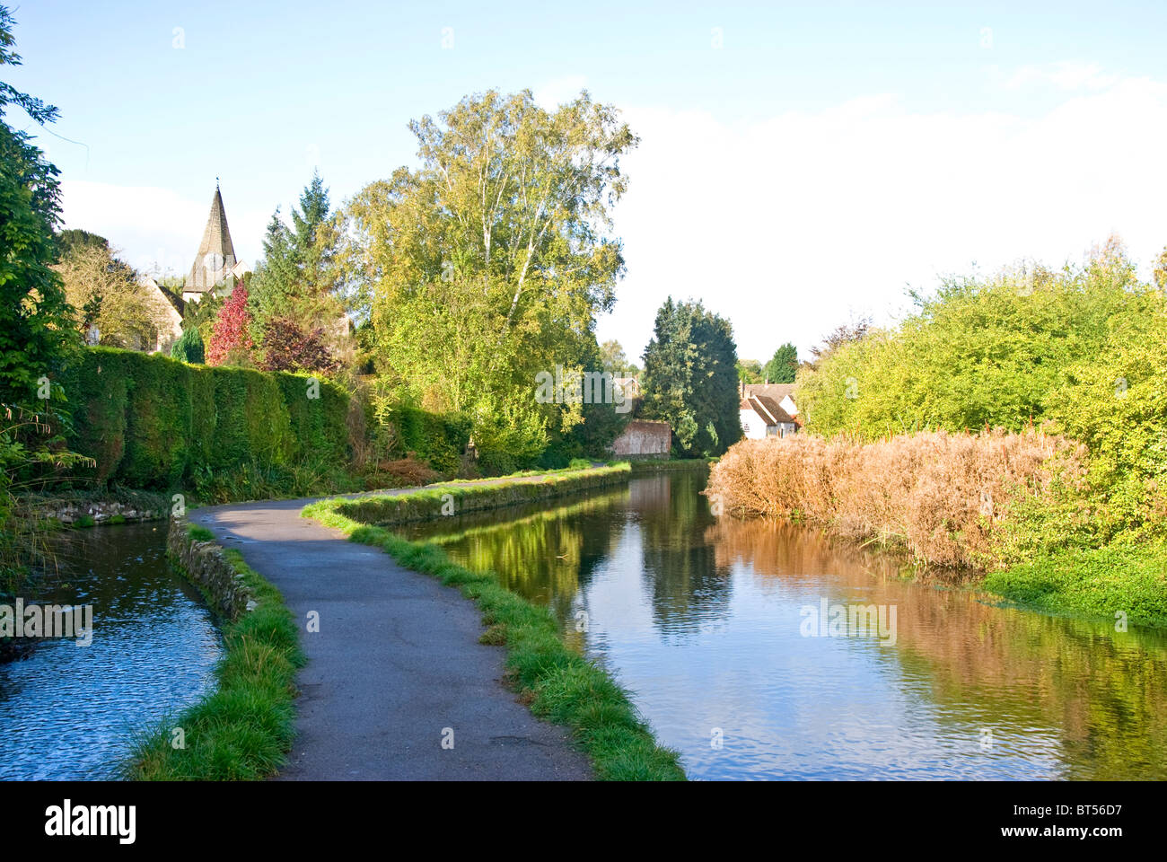 Path along a stream hi-res stock photography and images - Alamy