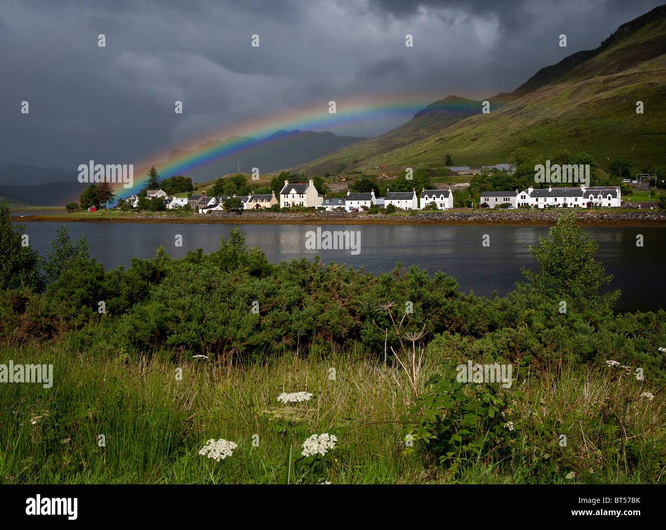 Scottish highlands rainbow hi-res stock photography and images - Alamy