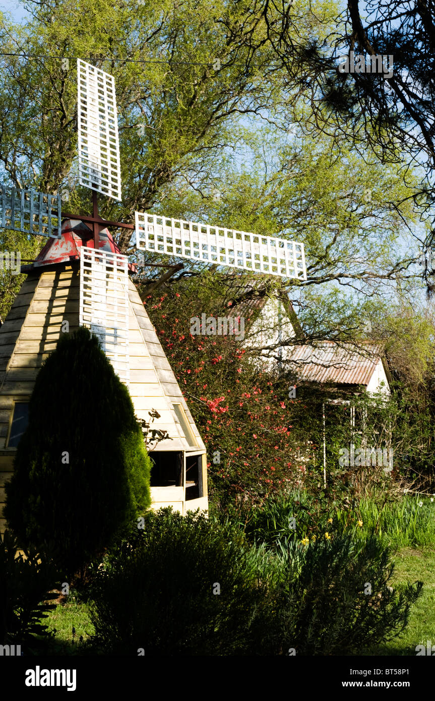 Old windmill near Daylesford, Victoria, Australia Stock Photo - Alamy