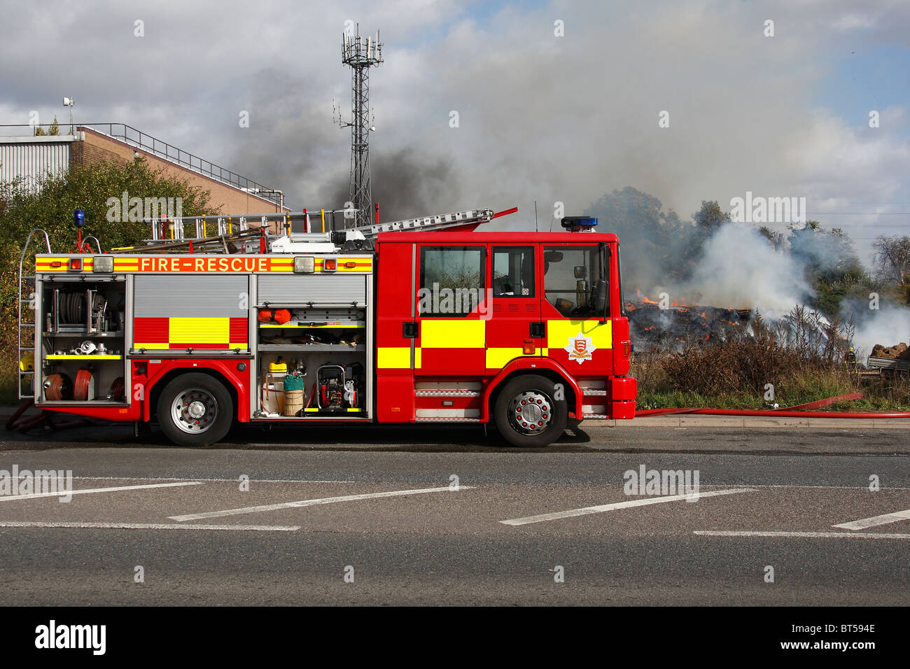 Scania fire engine hi-res stock photography and images - Alamy